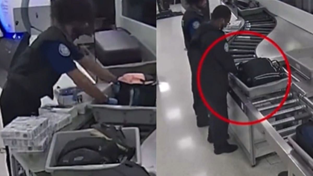 Miami Airport Staff Steal From Passengers' Bags At Security Check; Video Goes Viral (WATCH)