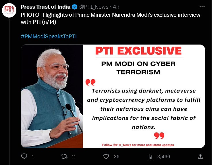 PM Narendra Modi Interview To PTI: Full Transcript