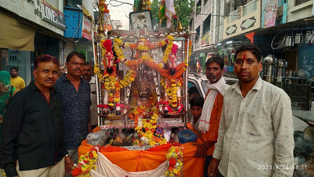 MP: Chal Samaroh Taken Out On Lord Ramdev Dashami