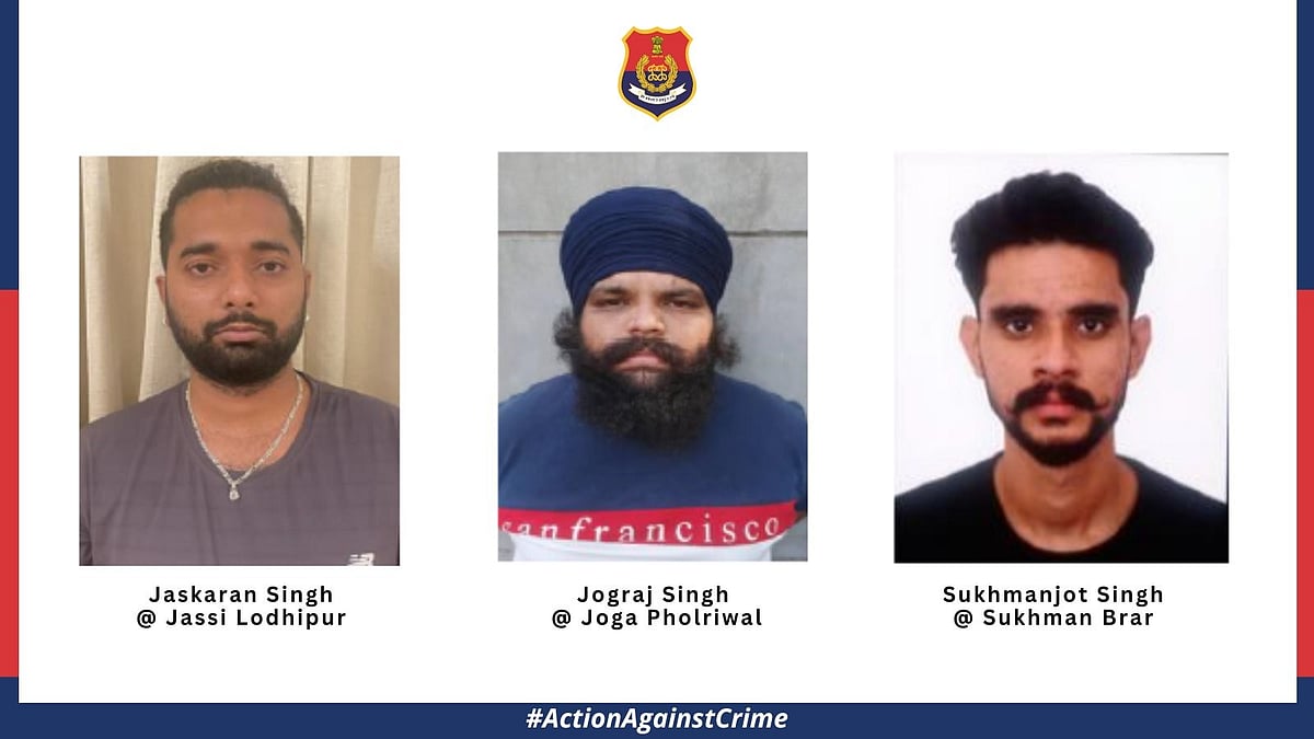 Punjab Cops, Central Agencies Teams Nab 3 Notorious Shooters