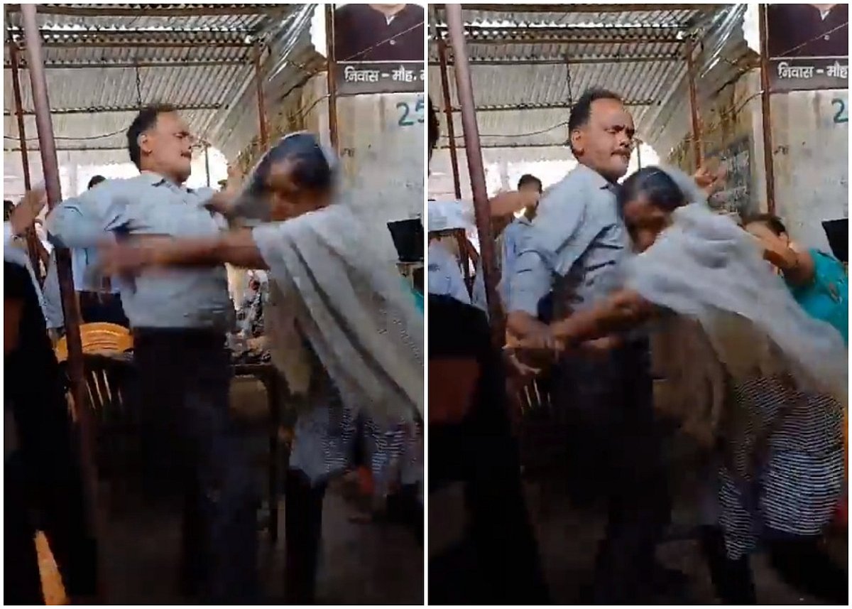 UP: Lawyer Attacks Woman Stamp Vendor Near Amroha Court; Video Surfaces