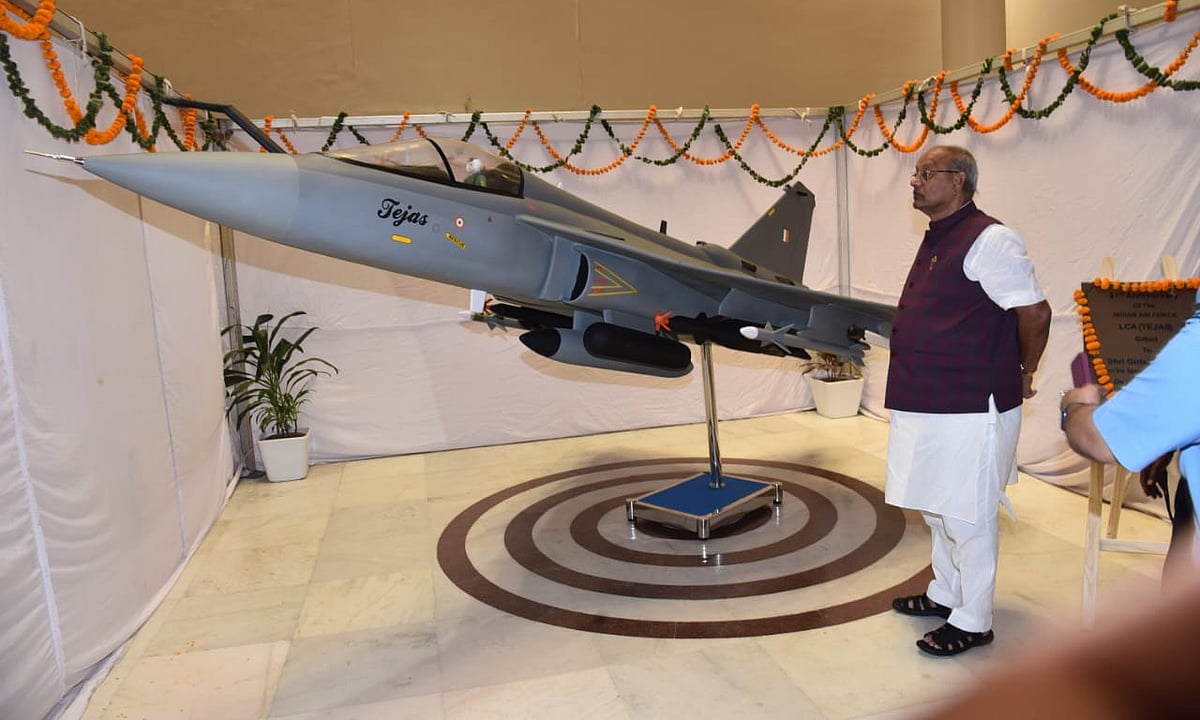 Tejas Model Gifted To MP