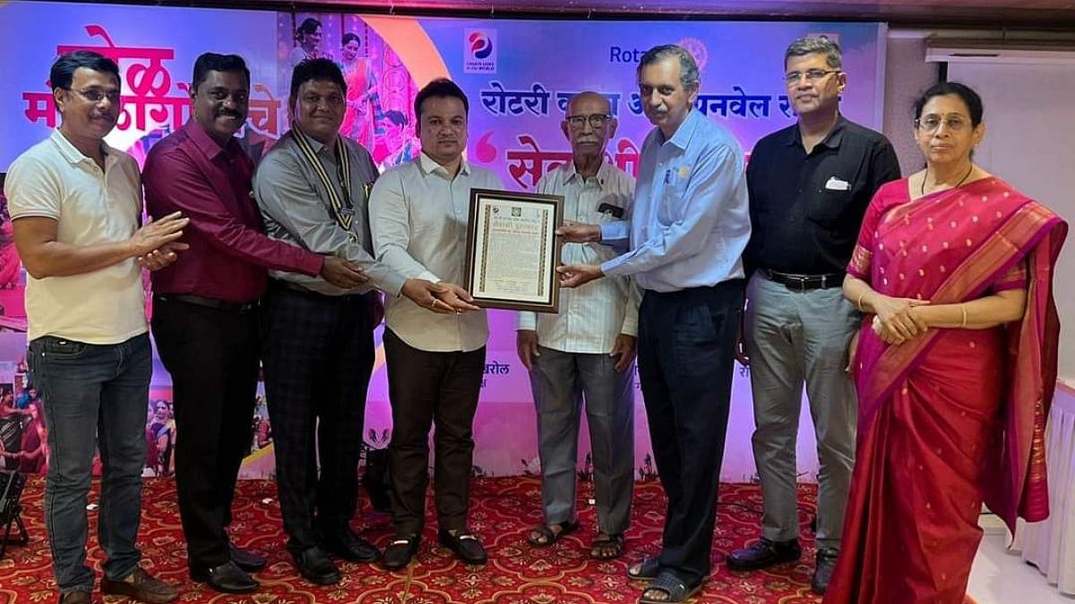 Navi Mumbai: Rotary Club Of Panvel Central Honours Pritam Mhatre With ...