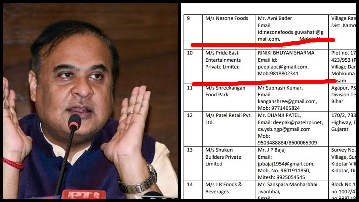 Cong Shares 'Proof' Of Himanta Sarma's Wife's Firm Obtaining ₹10 Cr ...
