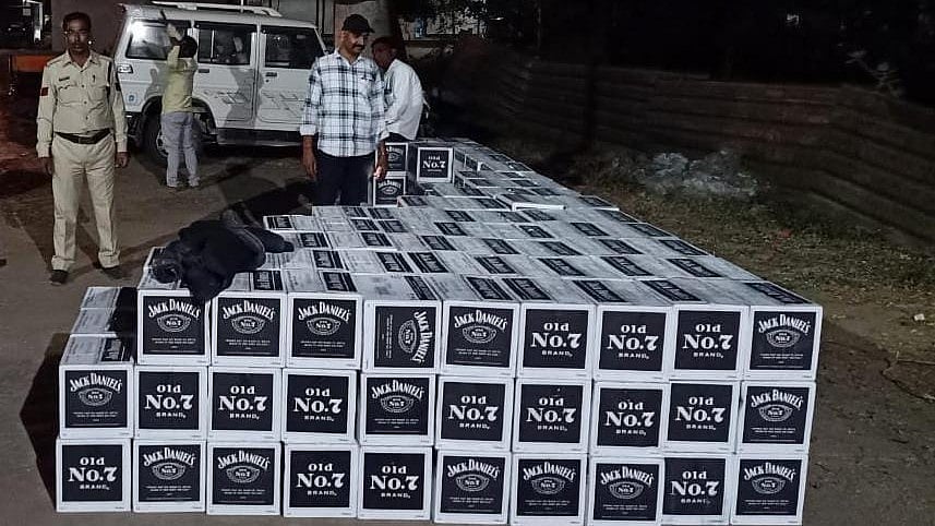 MP: Police Seize Illicit Liquor Worth Crore In Ratlam; 2 Arrested