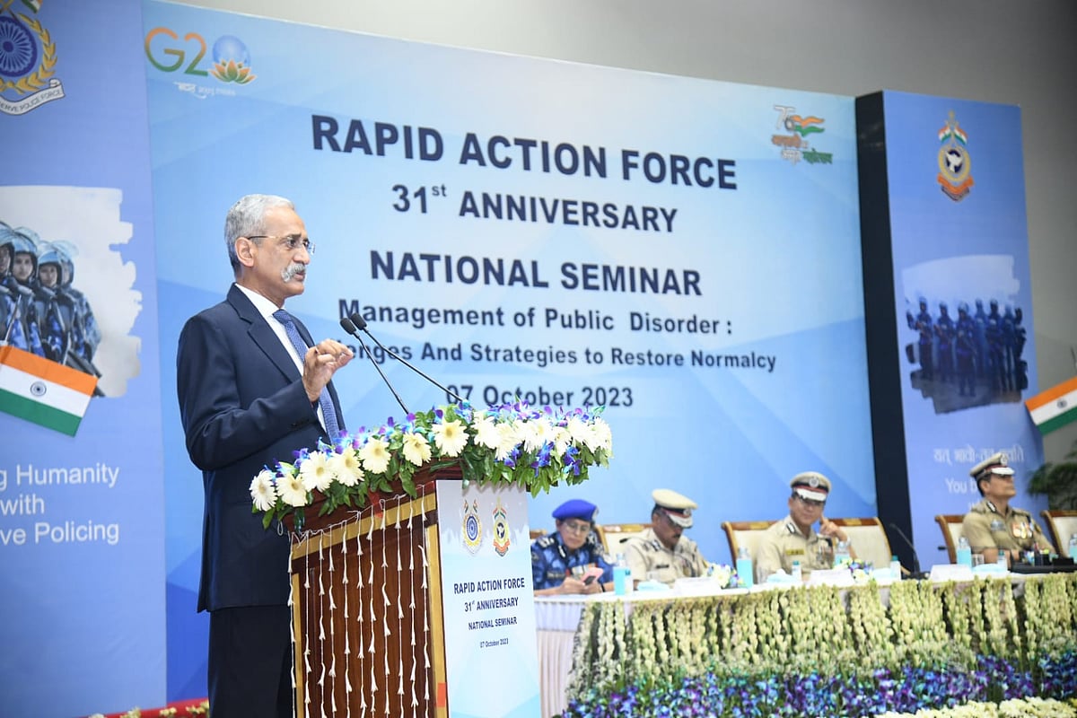 Rapid Action Force Celebrates Its 31st Anniversary