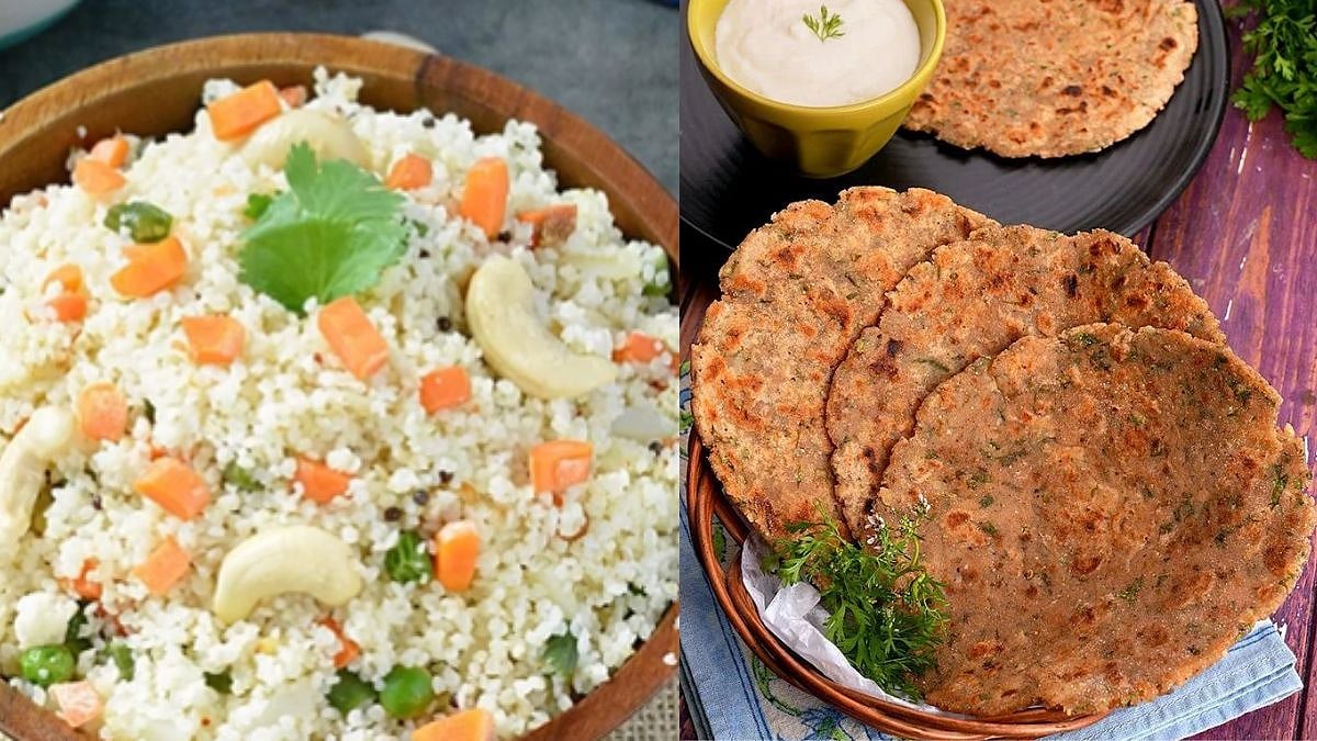 Easy Recipes Of Sama Rice Pulao, Kuttu Dosa & Rajgira Paratha For ...