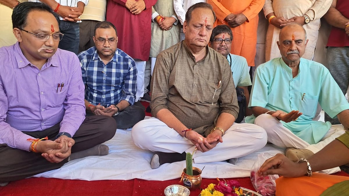 Madhya Pradesh: MLA Pandey Performs Bhoomi Pujan Of Works Worth Rs ...