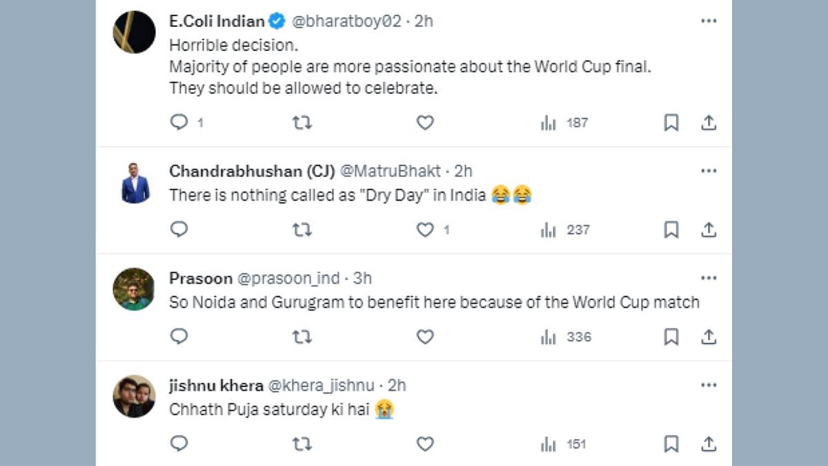 Delhi Declares 'Dry Day' On Chhath Puja; Tipplers Clean Bowled As Date ...