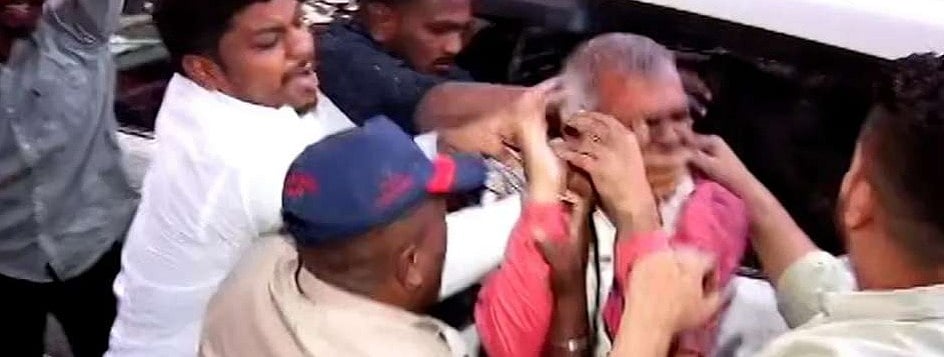 Pune: NCP Workers Booked After Ink-Throwing Incident On Writer Namdev Jadhav