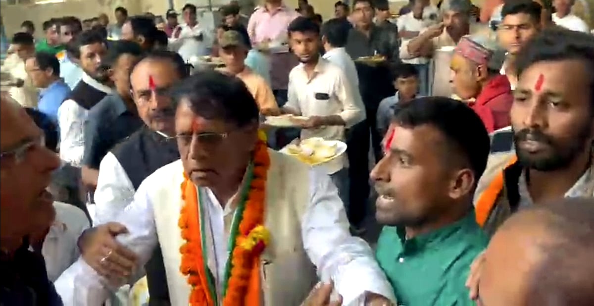 MP Election 2023: Congress, BJP Clash At Diwali Get-Together