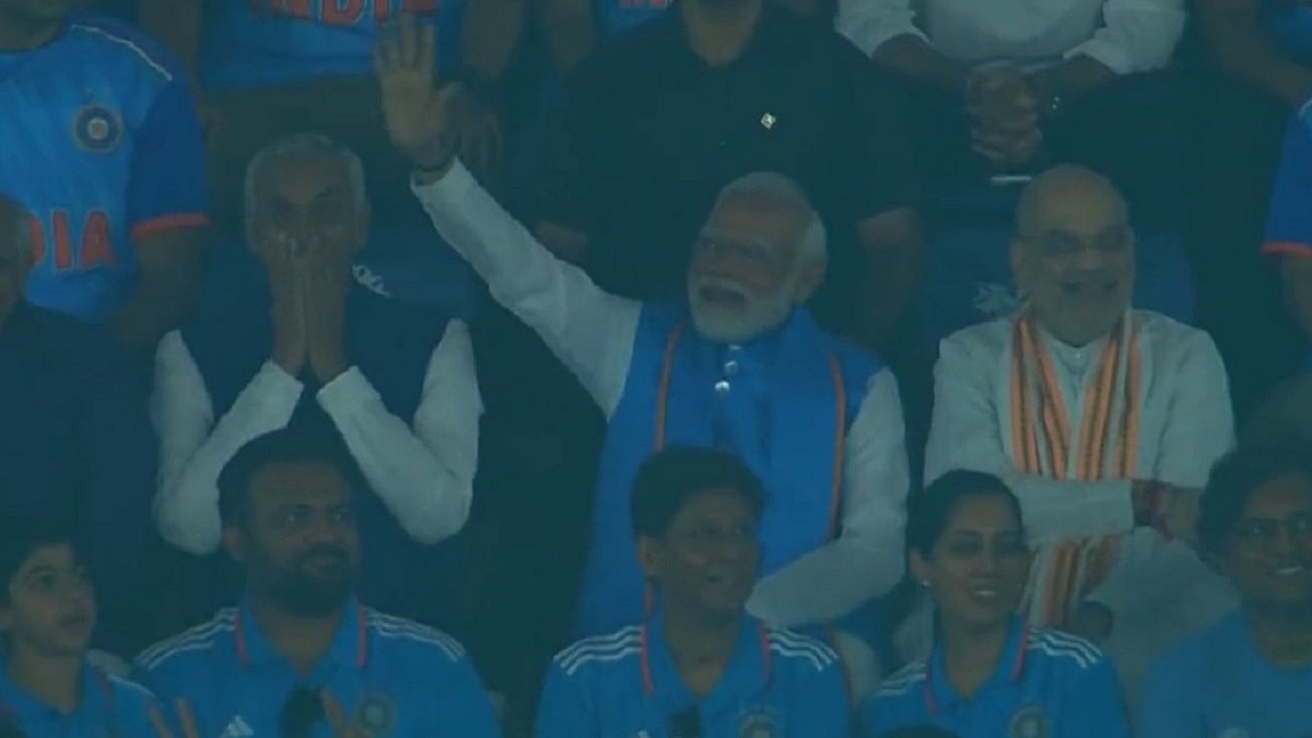 IND vs AUS, CWC 2023 Final: PM Narendra Modi Arrives At Motera Stadium ...