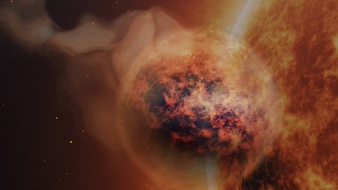 A Jupiter-Sized 'Fluffy' Planet Where It Rains Sand Discovered By NASA ...