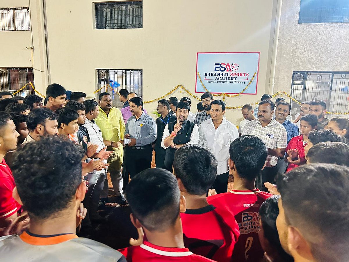 Pune: State Sports Minister Sanjay Bansode Applauds Baramati Sports ...