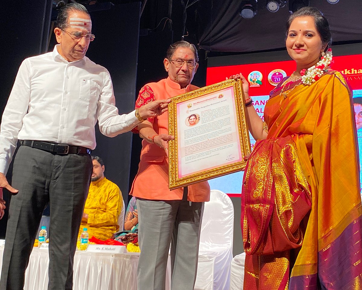 Kanchi Mahaswami Festival: Renowned Musician T N Seshagopalan Receives ...