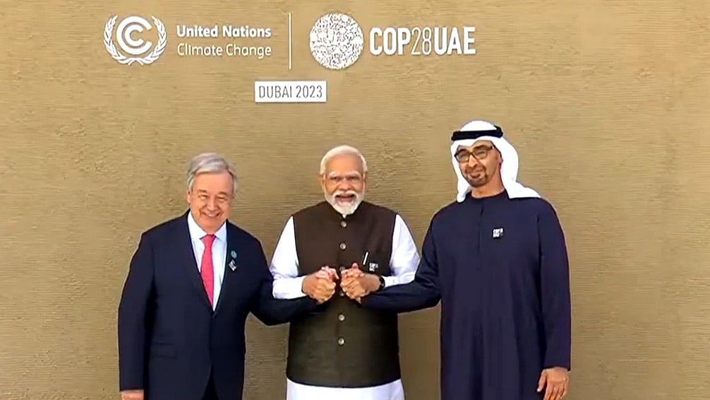 COP28 2023: PM Modi Receives Warm Welcome By UAE President, UN Chief On ...