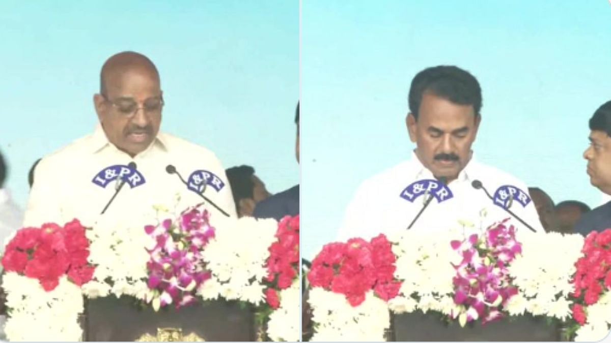 12 MLAs Take Oath As Ministers In A Fresh Cabinet In Telangana