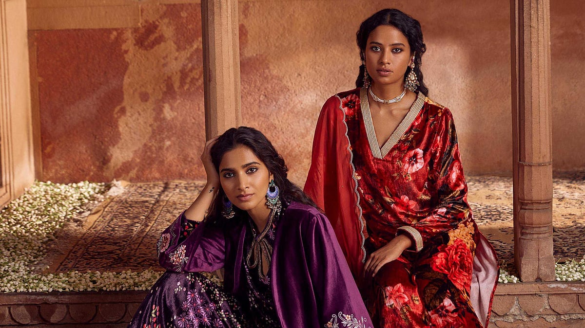 Ancestry Unveils Its Wedding Edit, Heer: Luxe & Lustrous Velvets In ...