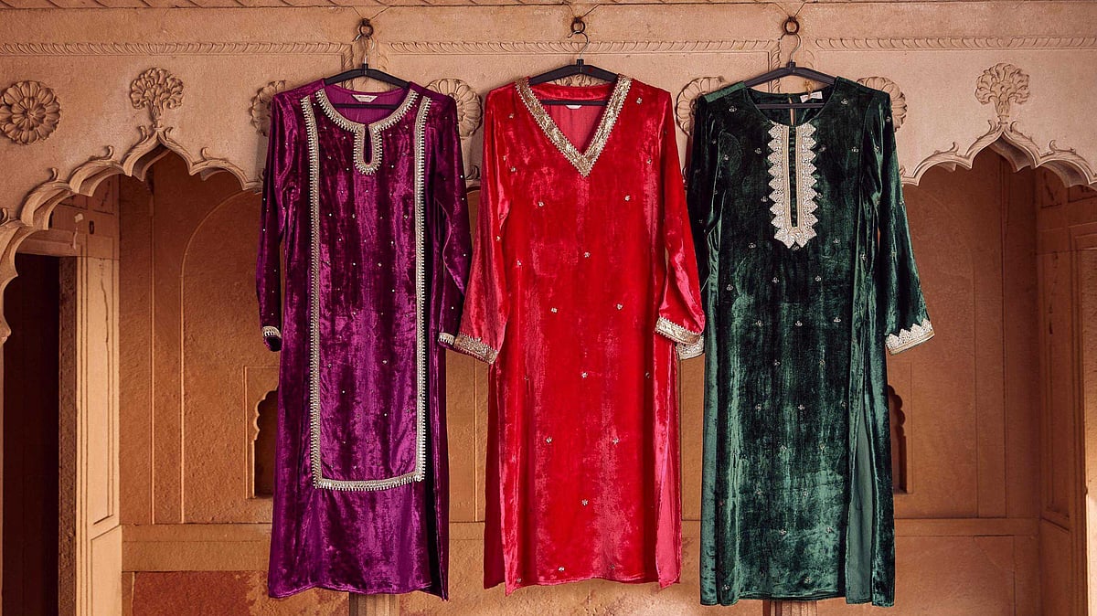 Ancestry Unveils Its Wedding Edit, Heer: Luxe & Lustrous Velvets In ...