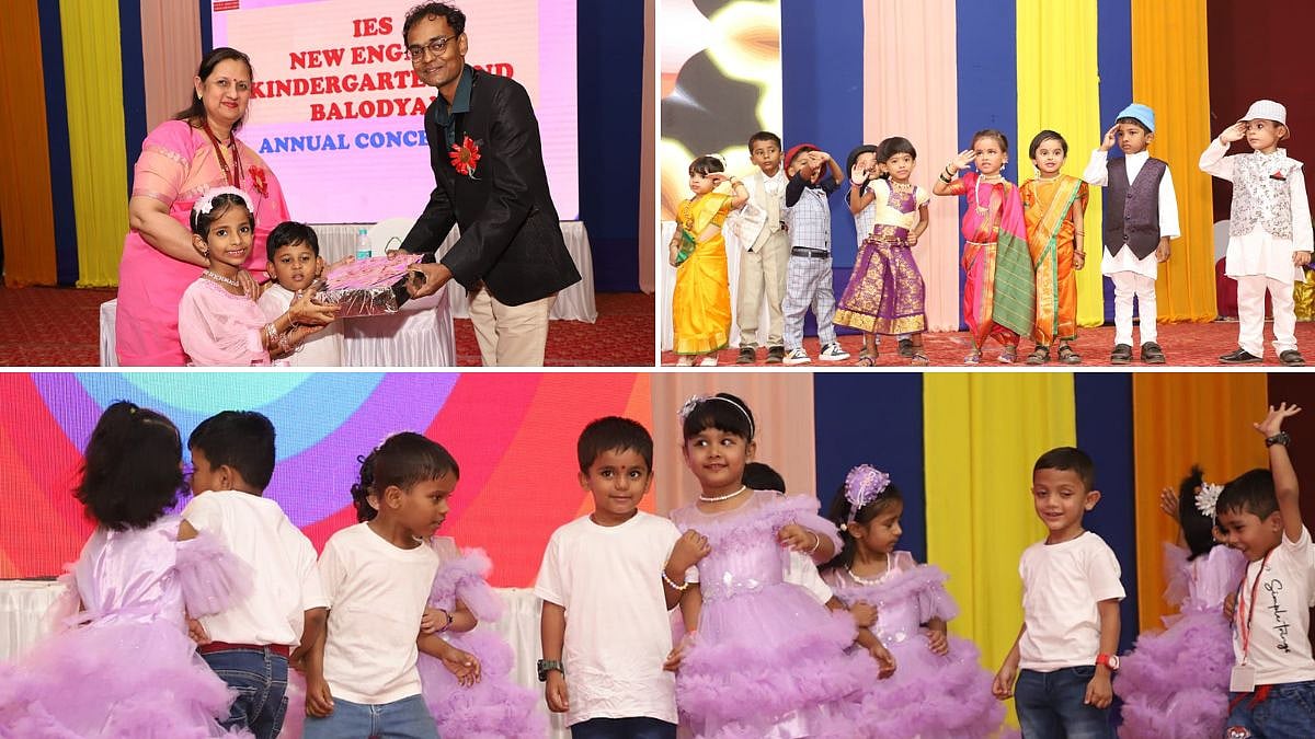 IES New English Kindergarten Bandra Tiny Tots Put Best Foot Forward On ...