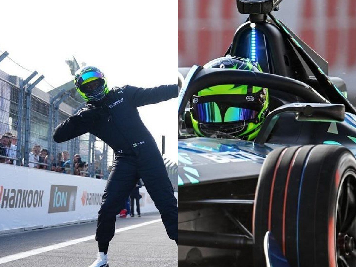 PHOTOS: Usain Bolt Finally Finds His Match In GENBETA Formula E Car In ...