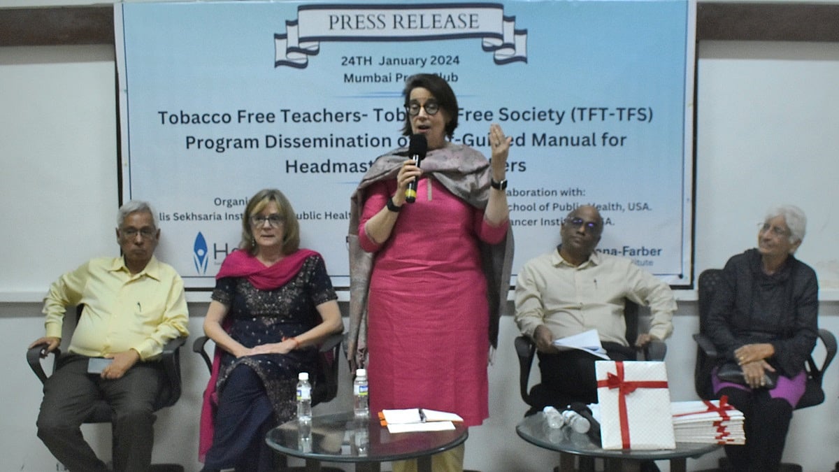 Navi Mumbai: Teachers Lead Global Tobacco-Free Initiatives