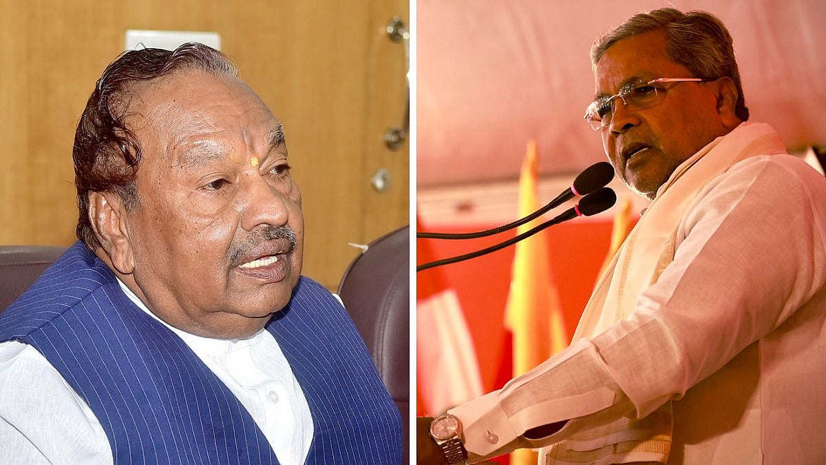 Karnataka CM Siddaramaiah To Take Action Against BJP's KS Eshwarappa ...