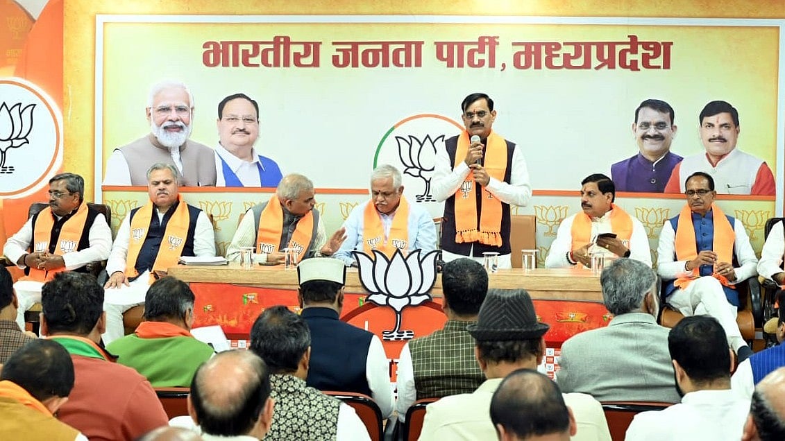 MP: BJP Shifts Incharge Of Clusters From Their Home Areas