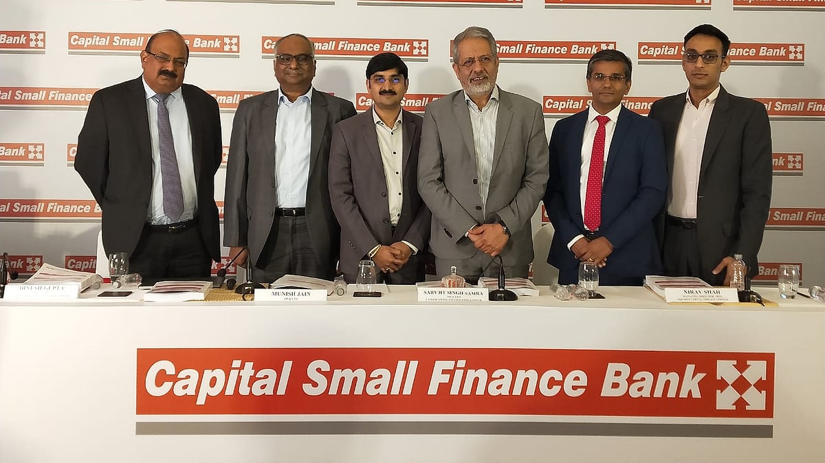 Capital Small Finance Bank fixes Rs 445-468 as price band for its Rs ...