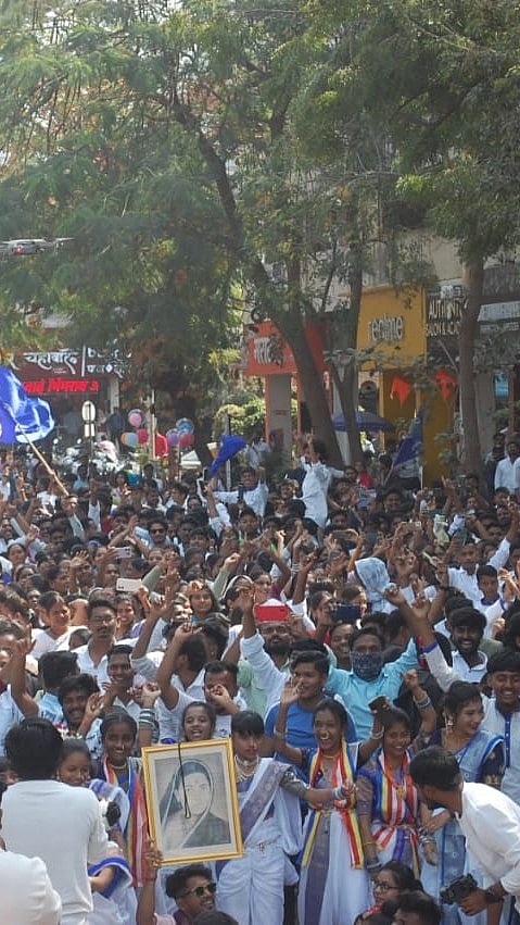 PHOTOS: Thousands Gather To Pay Tribute To Mata Ramai In Aurangabad