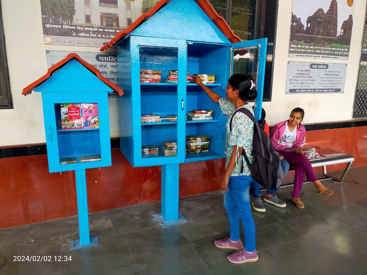 Nashik Road Railway Station Unveils 'Pustak Ghar' To Foster Reading ...
