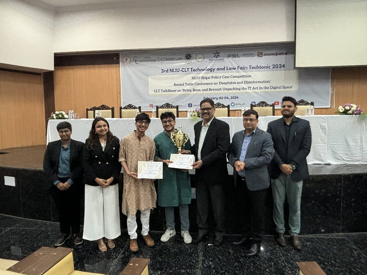 Bhopal: West Bengal National University Of Juridical Sciences, Kolkata Emerges As Winner ...