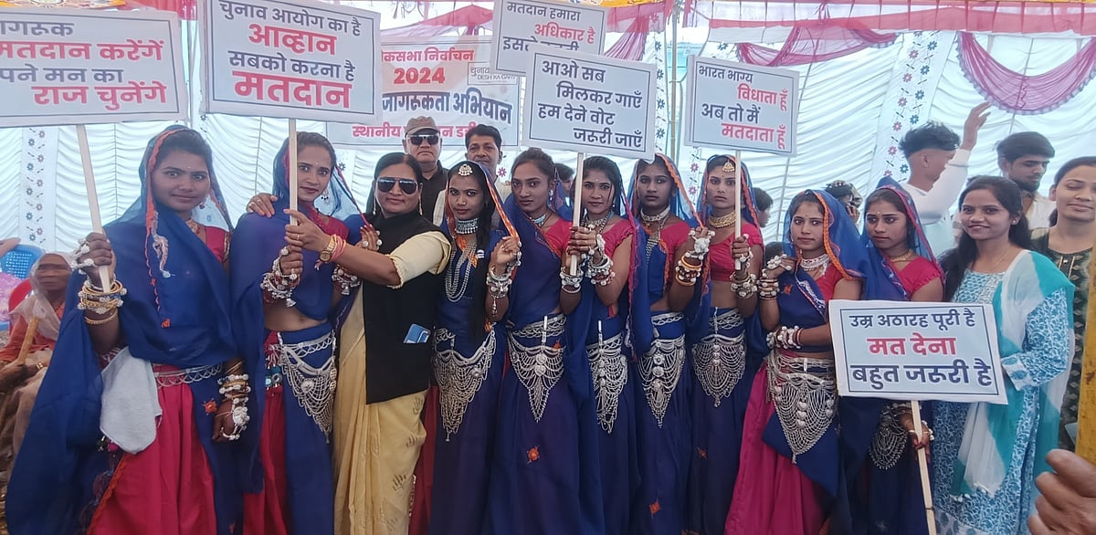 Madhya Pradesh: People Throng Bhagoriya Haat In Balwadi