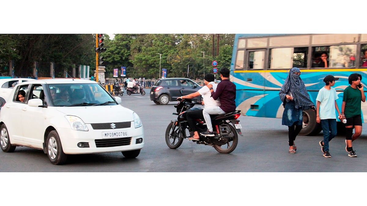 Indore: Traffic Problems On AB Road Despite Ring Road Flyovers ...