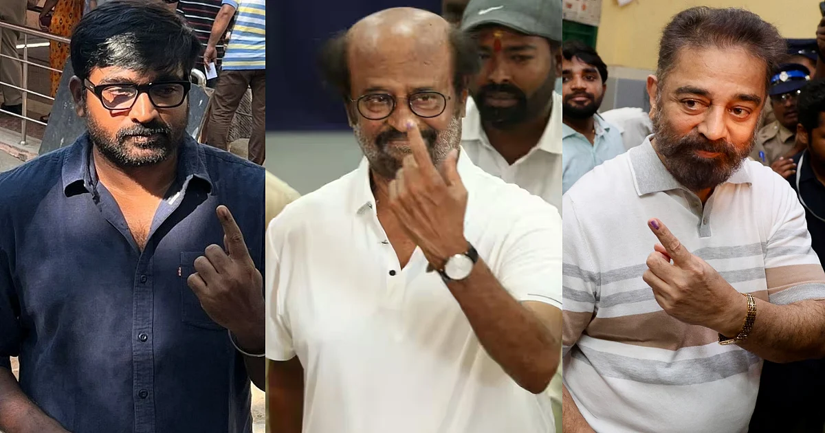 Lok Sabha Elections 2024 Rajinikanth To Kamal Haasan Celebs Who Cast Their Votes In Chennai