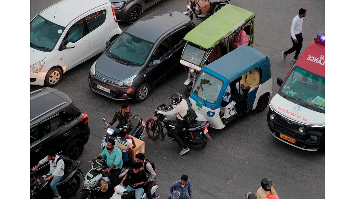 Indore: Traffic Problems On AB Road Despite Ring Road Flyovers ...