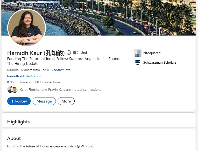 If Someone Were To Assassinate Him’: WTFund’s Co-Founder Harnidh Kaur Sparks Controversy Over ...