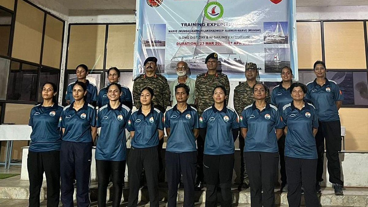 Tri-services All-Women Crew Completes 27-Day Rigorous Sailing Journey