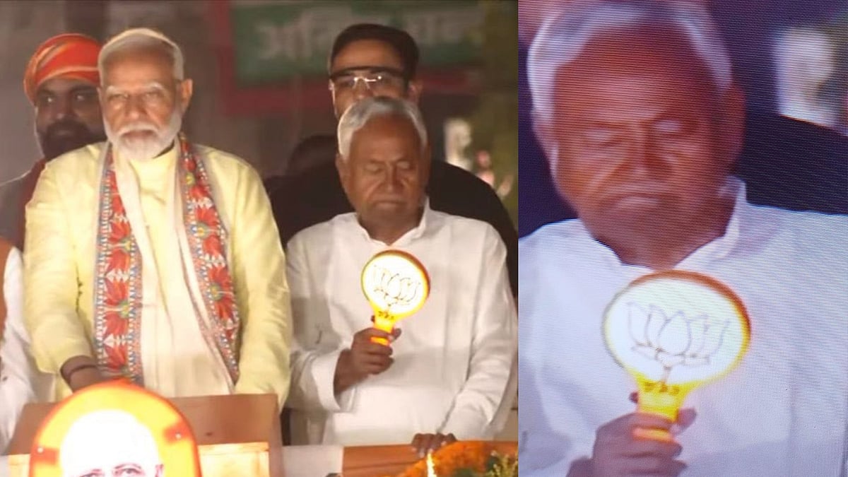 Netizens Brutally Troll Bihar CM Nitish Kumar For Being PM's 'Sidekick ...
