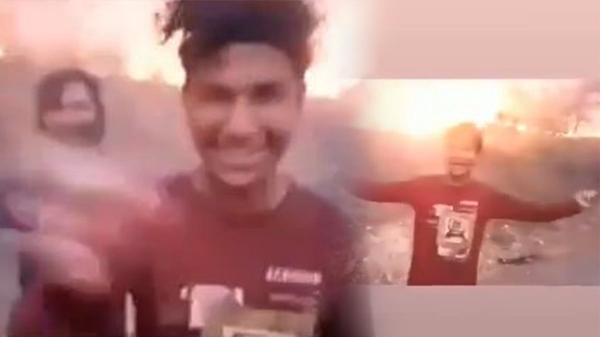 VIDEO: Man Boasts About Setting Mountain On Fire In Instagram Post Days ...