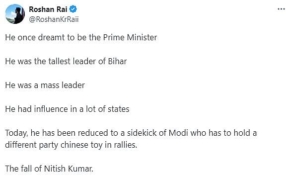 Netizens Brutally Troll Bihar CM Nitish Kumar For Being PM's 'Sidekick ...