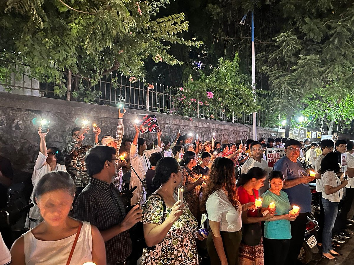 VIDEO: Pune Residents Hold Candle March to Honor Victims of Porsche Car ...