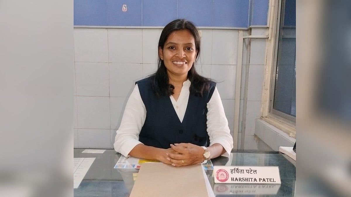 Mumbai: Harshita A Patel Makes History As Western Railway's First ...