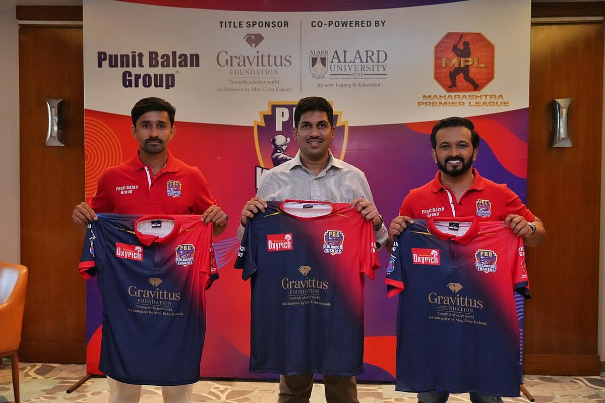 Punit Balan Group-Owned Kolhapur Tuskers Unveil Team Jersey Ahead of ...