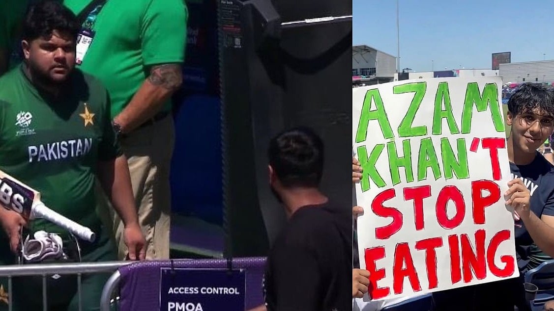 'Mota Haathi, Azam Khan't Stop Eating': Pakistani Fans Fat-Shame Keeper ...