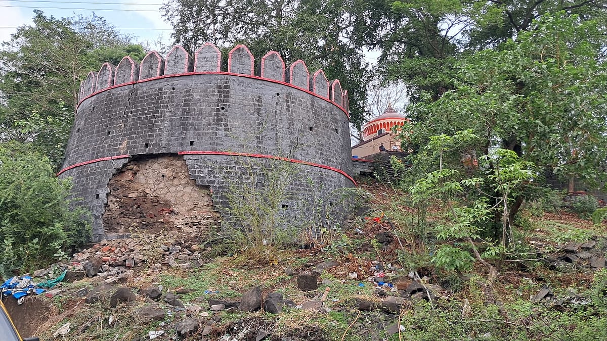 Mumbai News: Durgadi Fort Partially Collapses Amid Heavy Rains