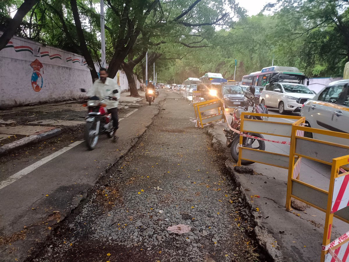 Pune Video: Delay In Repairs On Mangaldas Road Leads To Spike In Accidents