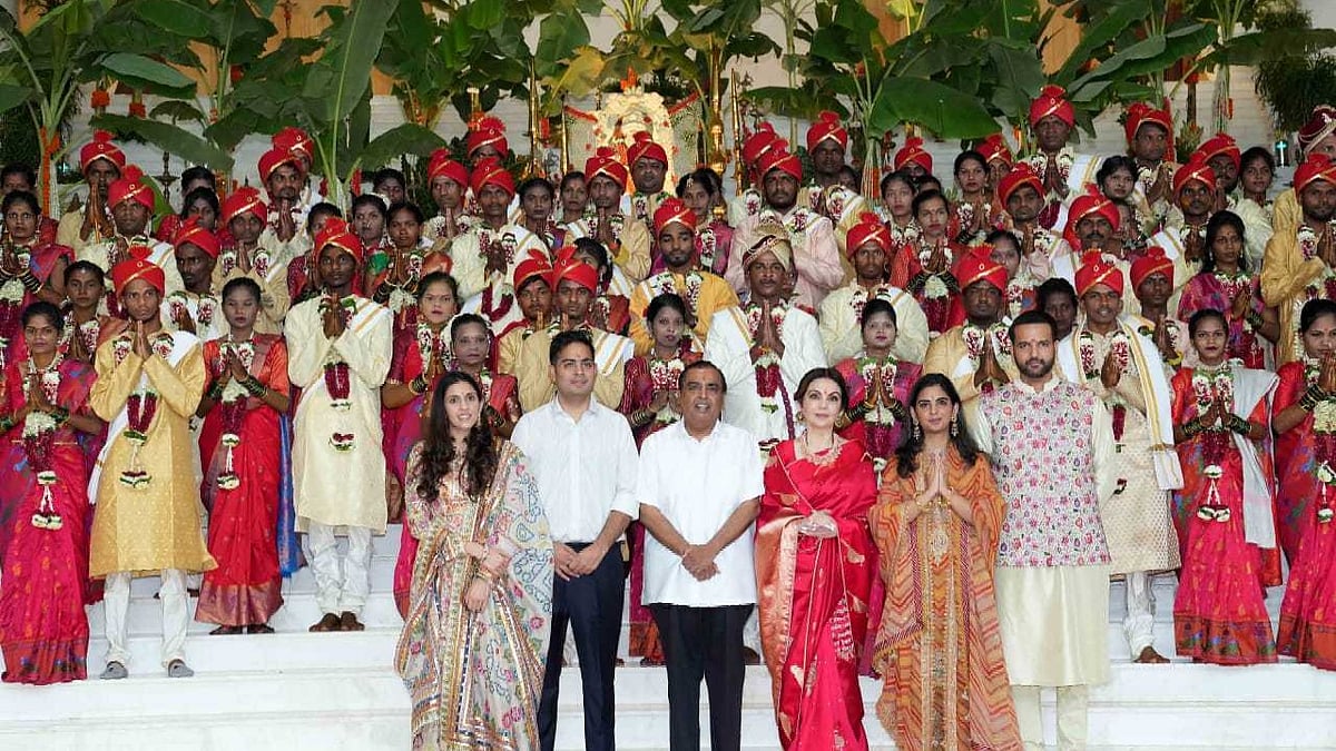 Ambani Family Wedding Celebrations Start With Mass Wedding Function ...