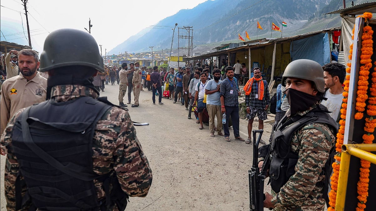 J&K: Security Intensified For Amarnath Yatra Pilgrims After Recent ...