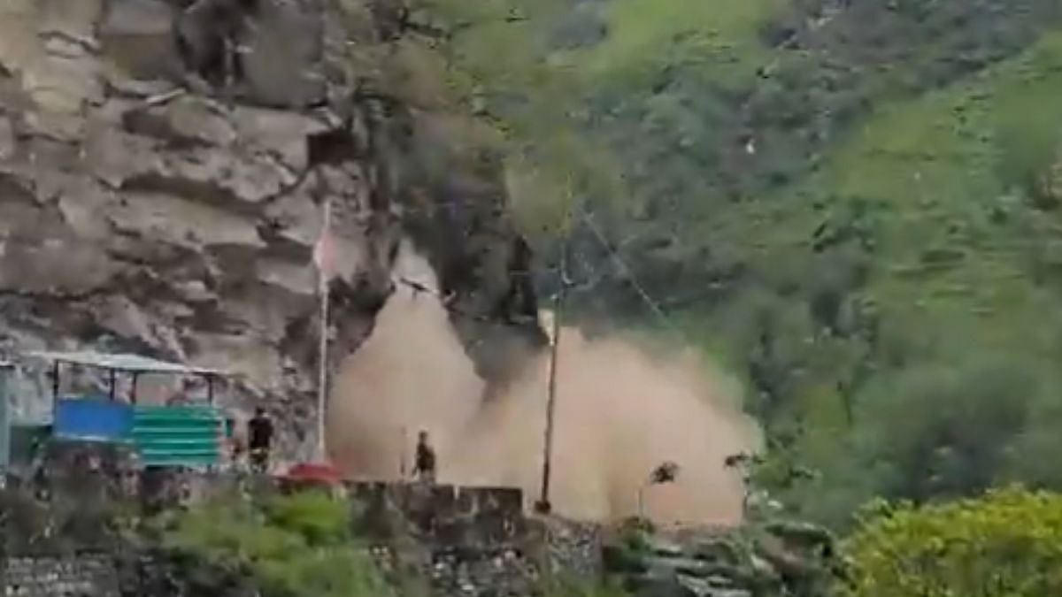 Uttarakhand Video: Landslide In Dharchula Of Pithoragarh Leaves Tawaghat Road Blocked Near ...